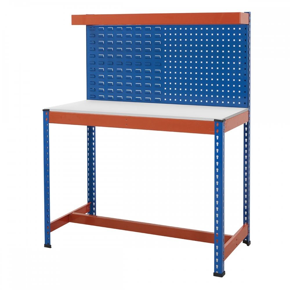 Tool Board & Louvre Panel Back Workstation