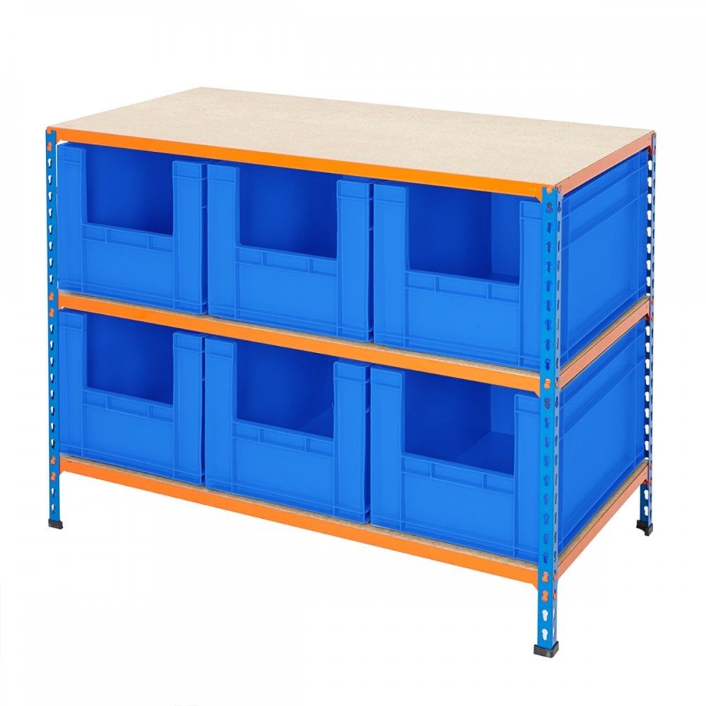 Euro Stacking Pick Bin Storage Kits | Racking.com