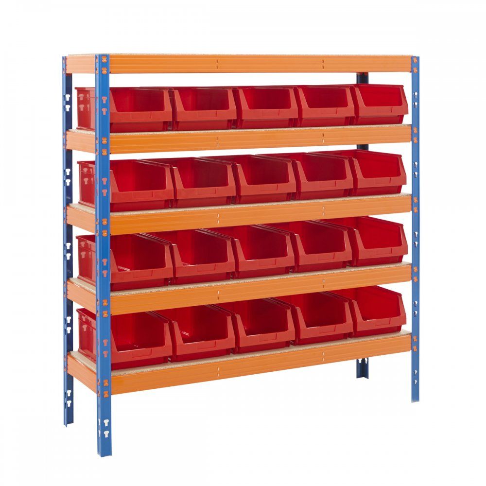Heavy Duty 400kg 270w x 420d Parts Storage Bin Shelving | Racking.com