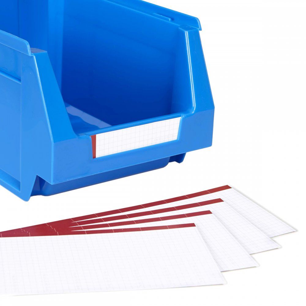 Heavy Duty Plastic Parts Storage Bin Labels | Racking.com