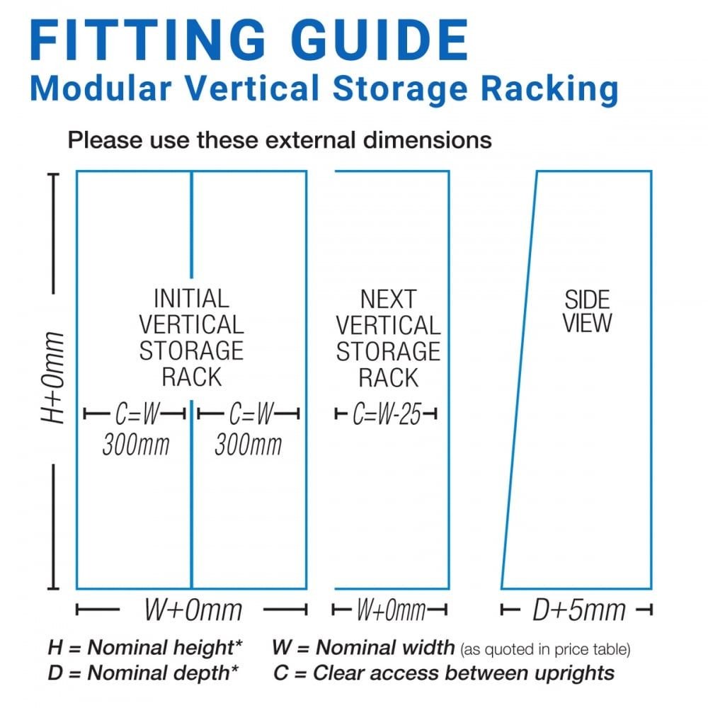 Modular Vertical Storage Racking | Racking.com