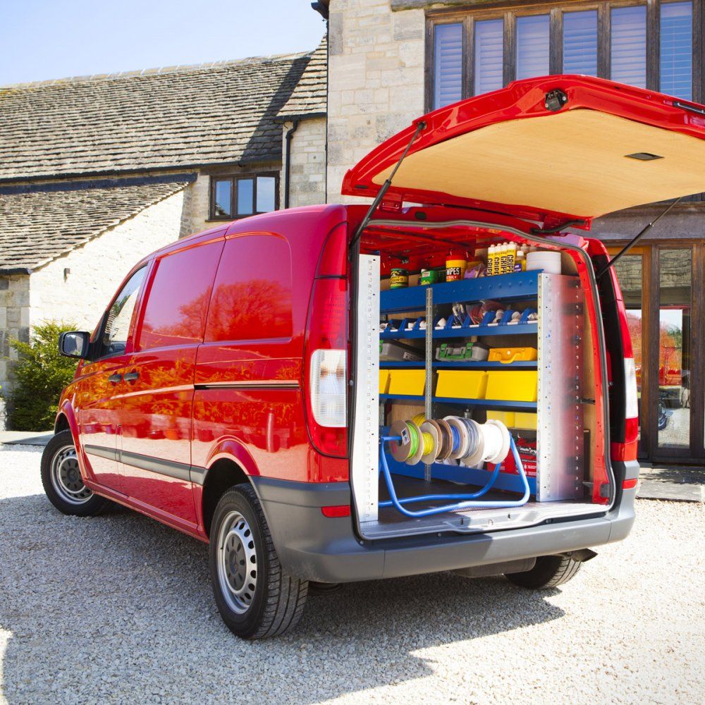 Van Shelving Kits 970mm Wide Over Wheel Arch | Racking.com