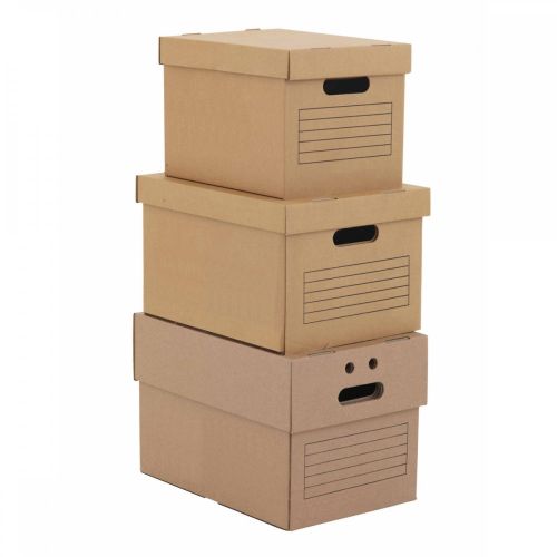 Cardboard Storage Bins & Boxes | Racking.com