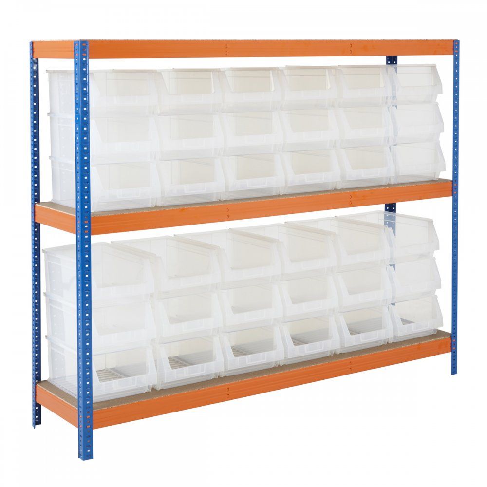 Heavy Duty 300kg 270w x 420d Parts Storage Bin Shelving | Racking.com Heavy Duty 300kg 270w x 420d Parts Storage Bin Shelving | Racking.com