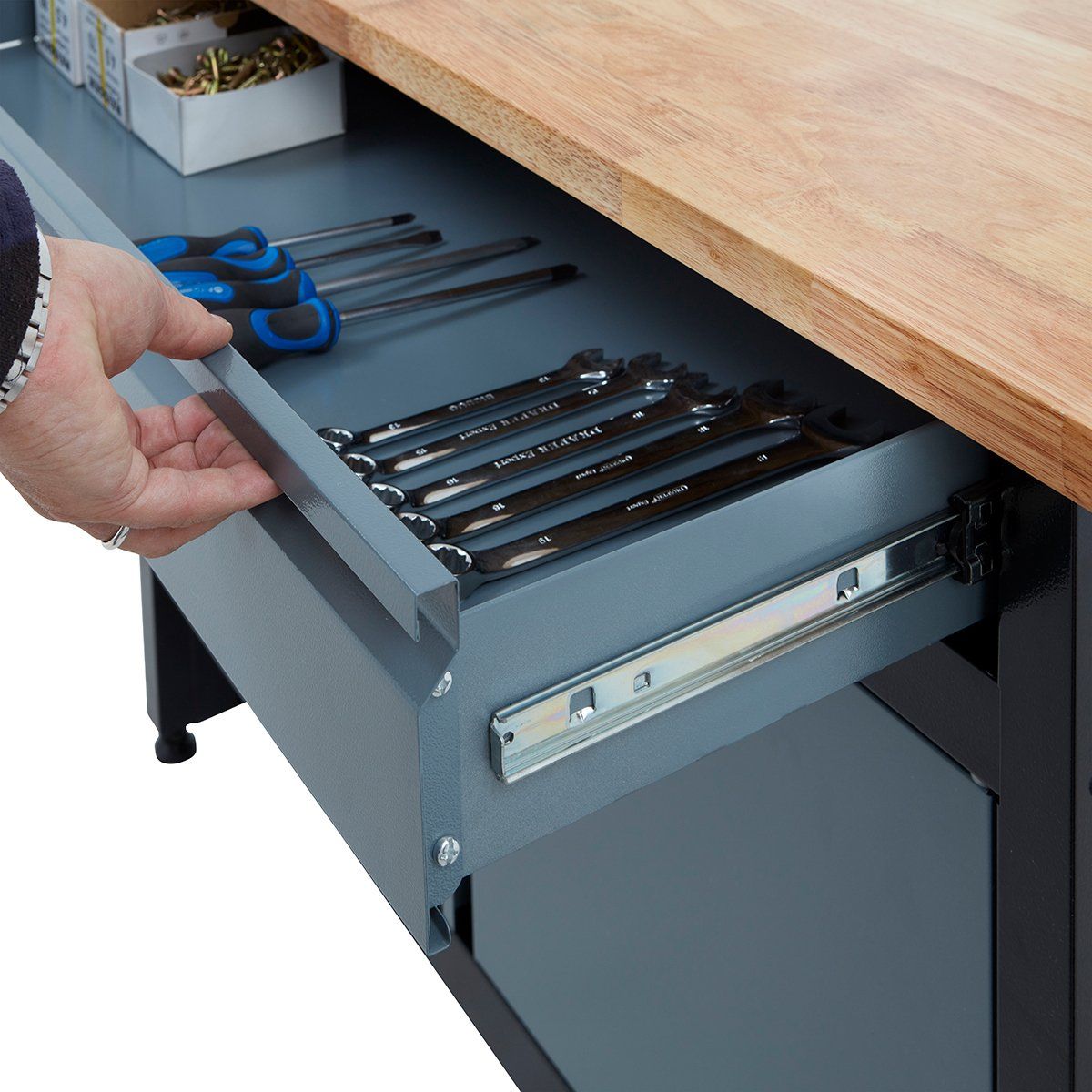 Garage Drawer Cabinet Workbench | Racking.com