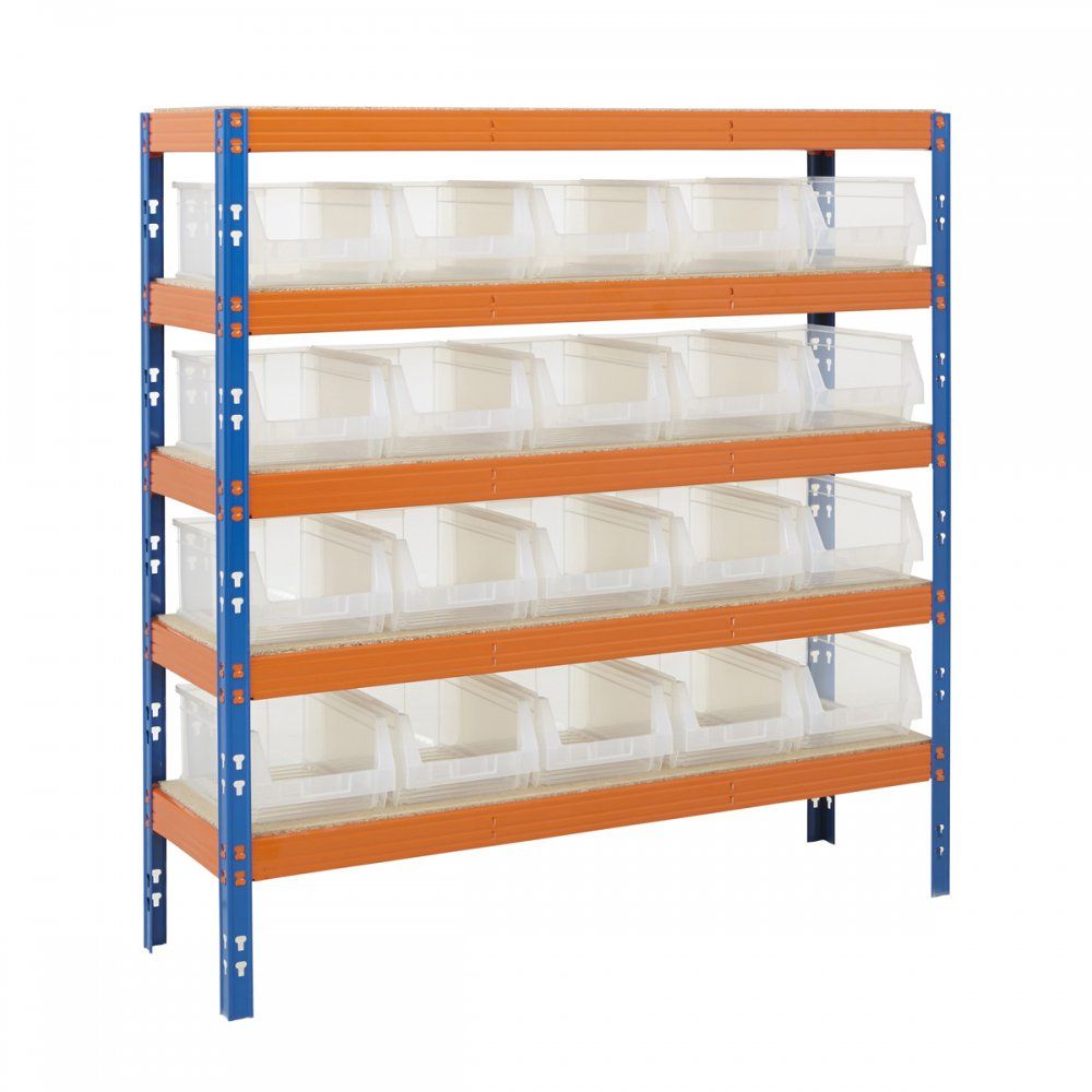 Heavy Duty 400kg 270w x 420d Parts Storage Bin Shelving | Racking.com