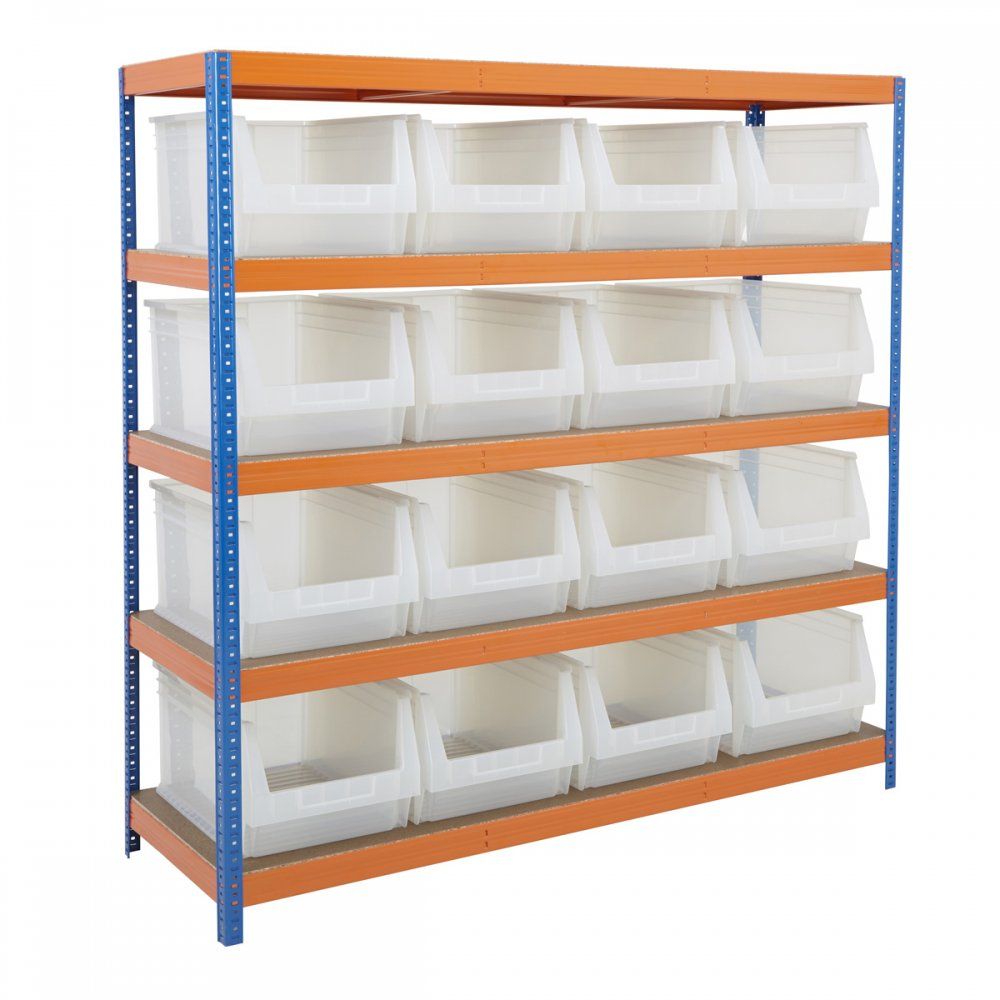 Heavy Duty 300kg 400w x 600d Parts Storage Bin Shelving | Racking.com