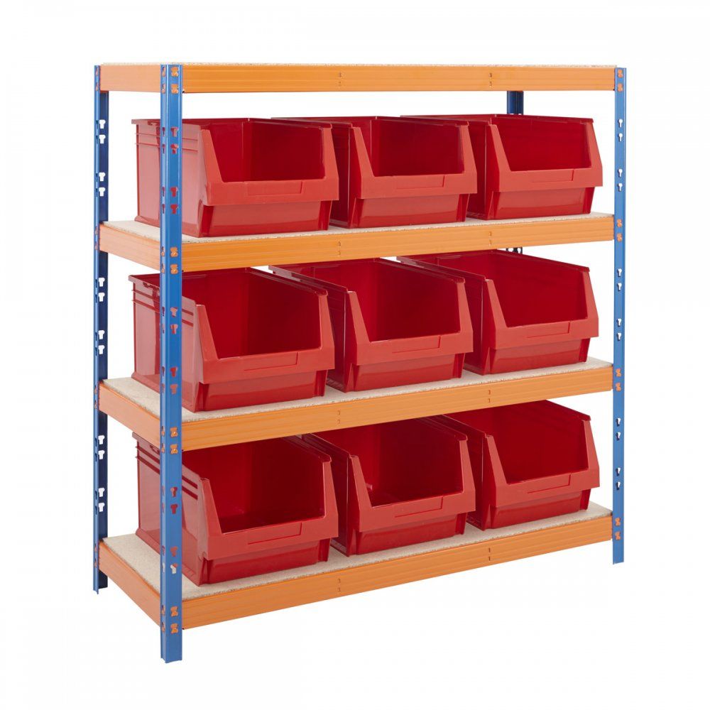 Heavy Duty 400kg 400w x 600d Parts Storage Bin Shelving | Racking.com