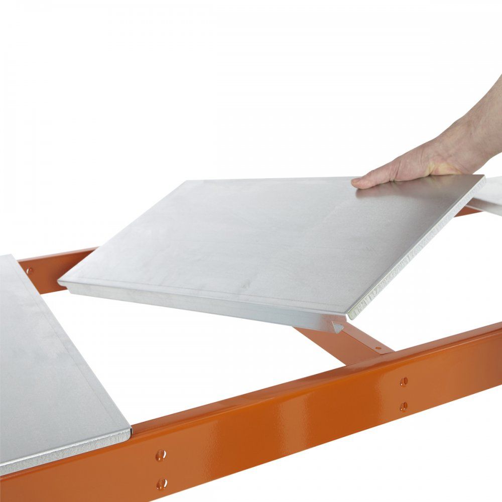 Heavy Duty 400kg Boltless Galvanised Steel Shelving 4 Level | Racking.com